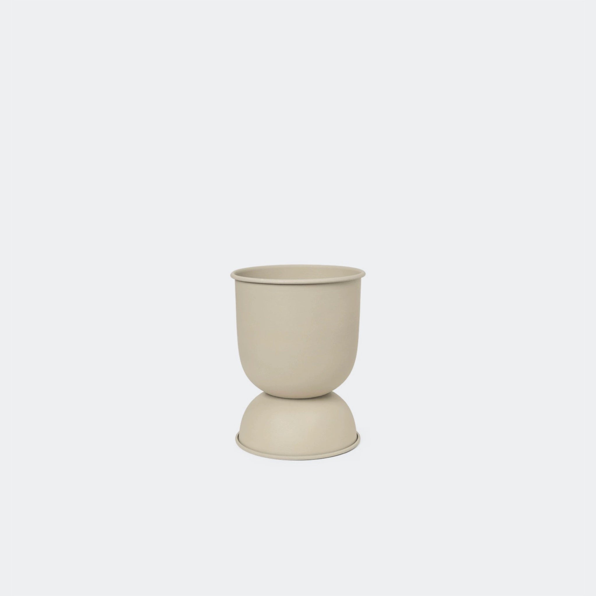 Ferm Living Hourglass Pot, Cashmere
